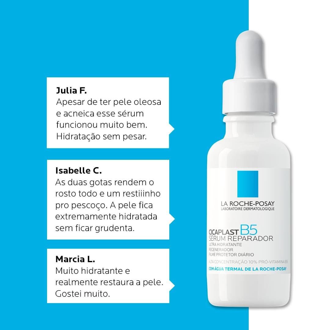 Cicaplast B5 Serum facial com Vitamina B5 | La Roche-Posay